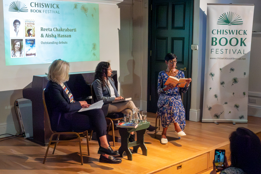 Clark, Hassan. Chakrabarti at CBF 2025 - Chiswick Book Festival